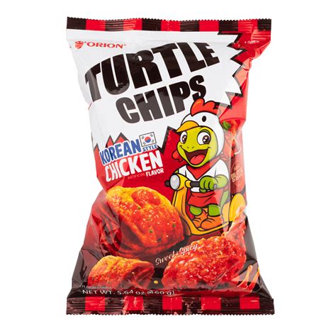 Get Orion Turtle Chips Korean Fried Chicken Flavor 160 G Delivered