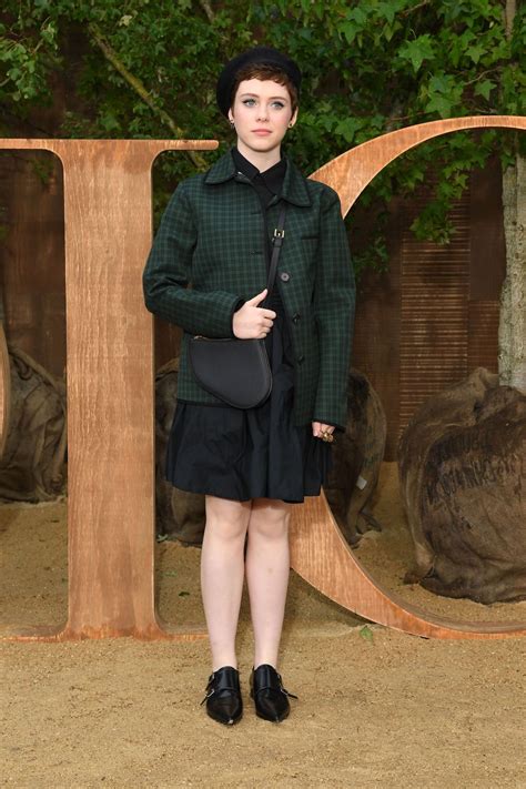 Sophia Lillis Christian Dior Fashion Show In Paris 09242019