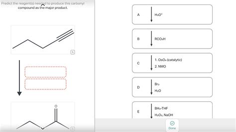Solved Predict The Reagent S Needed To Produce This Chegg