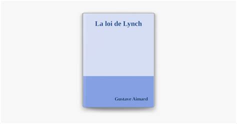 La Loi De Lynch в Apple Books