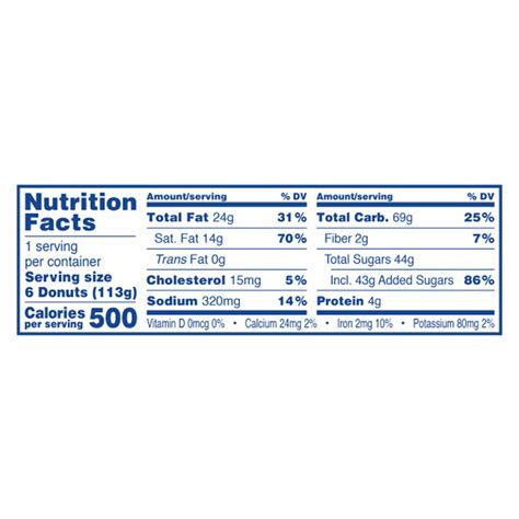 Hostess Crunch Donettes Donuts Single Serve 6 Count 4 Oz Hostess
