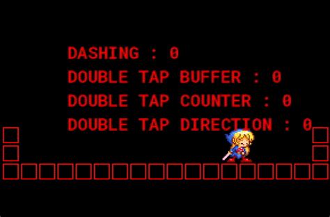 Solved Dashing By Double Tapping The Left Right Keys Gamemaker