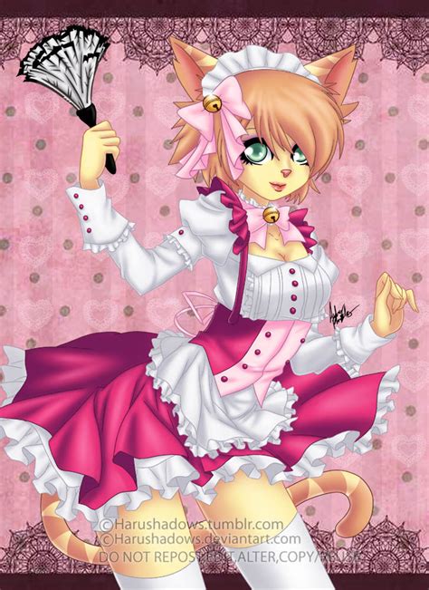 Neko Maid By Harushadows On Deviantart