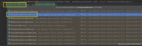 Shiro入门 Shiro登录认证之密码比对和源码探究new Simpleauthenticationinfo Csdn博客