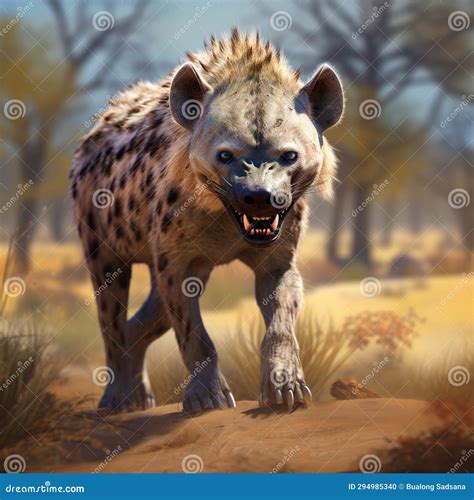 Spotted Hyena Stock Illustration Illustration Of Fantasy 294985340