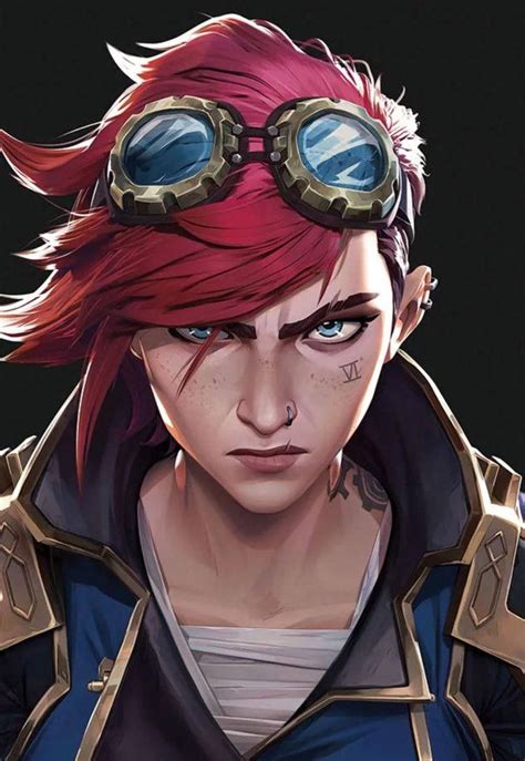 Vi With Glasses Vi Arcane Goggles Vi With Goggles Arcane L
