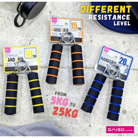 Daiso Hand Grip Hand Exercise 5 35kg Training Hand Power Shopee