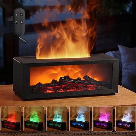 Esencia Tranquilflames Mini Fireplace Flame Diffuser Showcase