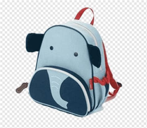 배낭 어린이 수하물 유아 코끼리 가방 푸른 어린이 짐 가방 Png Pngwing