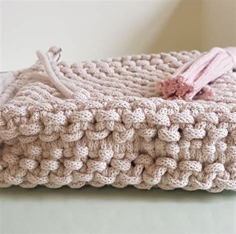 Macrame Drawstring Shoulder Bag Folksy