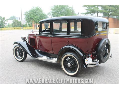 Ford Model A Slant Window Sedan For Sale ClassicCars CC