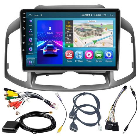 Radio Nawigacja Gps Chevrolet Captiva 2012 2017 Wifi Carplay Usb 2gb