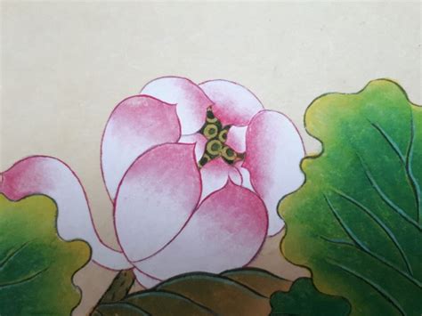 두 번째 민화 그리기 연화도 완성하다 네이버 블로그