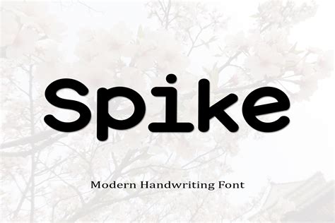 Spike Font By RR Studio Creative Fabrica