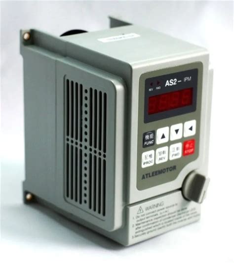 075kw 1hp 2000hz Vfd Inverter Frequency Converter Single Phase 220v