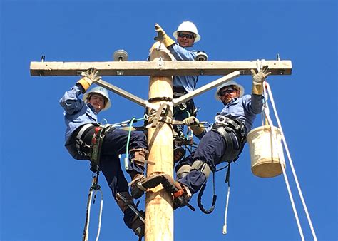 Lineman On Pole