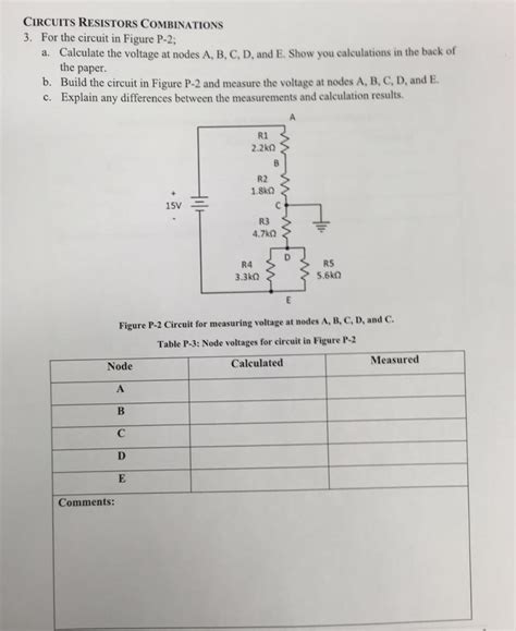 Solved For The Circuit In Figure P A Calculate The Chegg
