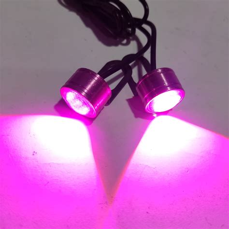 Jual Lampu Mata Elang Strobo Flash Strobo Kedip 3 Led Dengan Breket 2pcs Shopee Indonesia