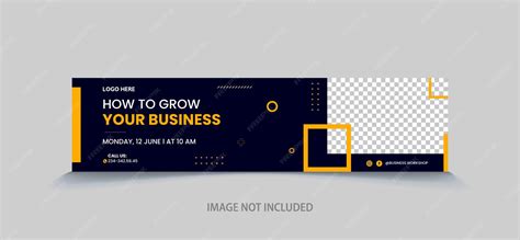 Premium Vector Linkedin Professional Cover Design Template Egrapik