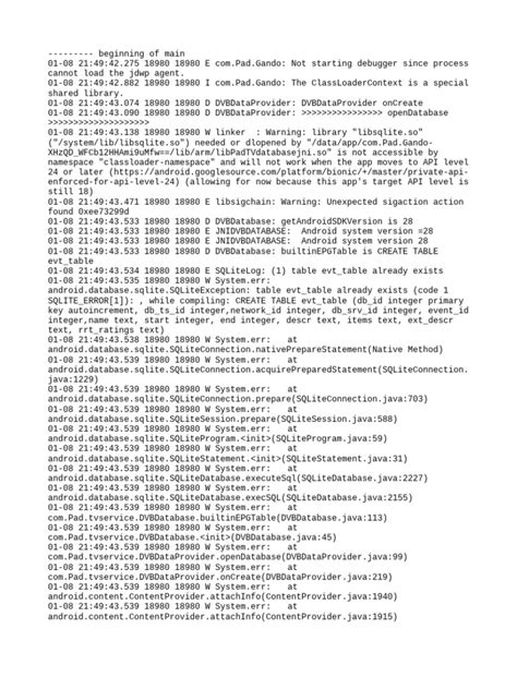 logcat pdf java programming language library computing