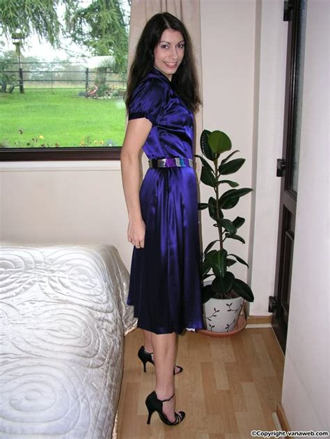 Pin By Mistabone Crush On Vana Web At Vanaweb In Satin Slip One Shoulder Formal