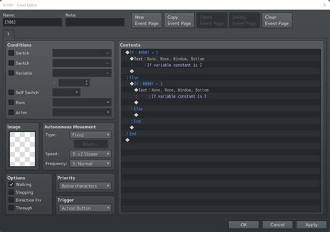 Rmmz Script Call For Using Multiple Value Of A Single Variable In A