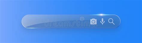 Search Bar Search Internet Box Website Ui Bars With Shadows And Blank Online Search Engine