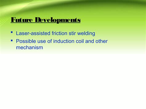 Friction Stir Welding 2 Ppt