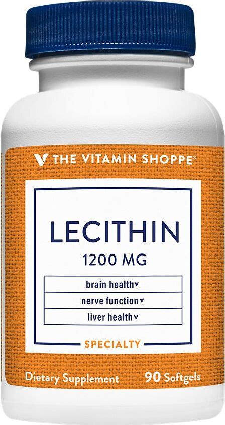 The Vitamin Shoppe Lecithin News And Prices At Priceplow