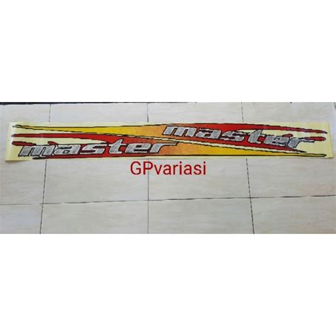 Jual Stiker Master Pick Up Stiker Zebra Espass Master Stiker Pick Up Shopee Indonesia