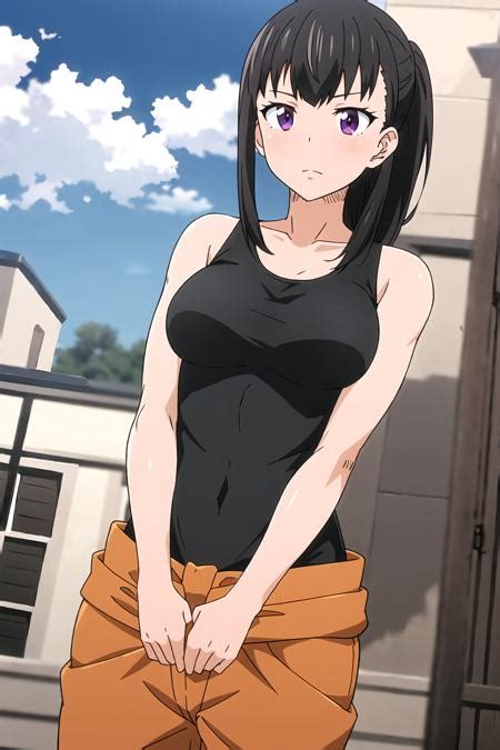 Maki Oze Fire Force With 2 Outfits Makiozev50 Stable Diffusion