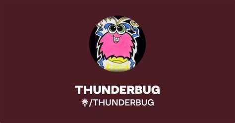 Thunderbug Instagram Facebook Linktree