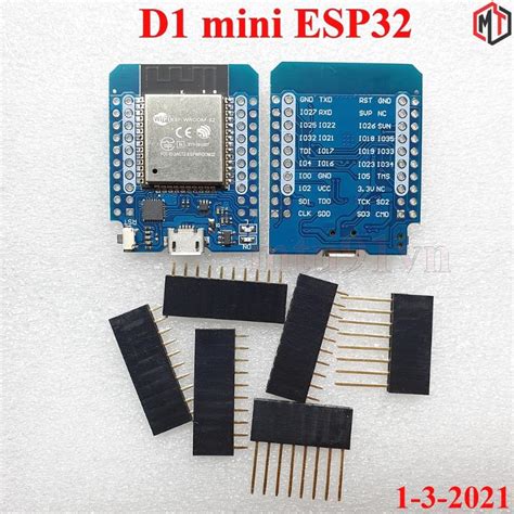 Mạch Thu Phát Wifi D1 Mini Esp32 Esp 32 Wifi Bluetooth Ble Điện Tử Mtu