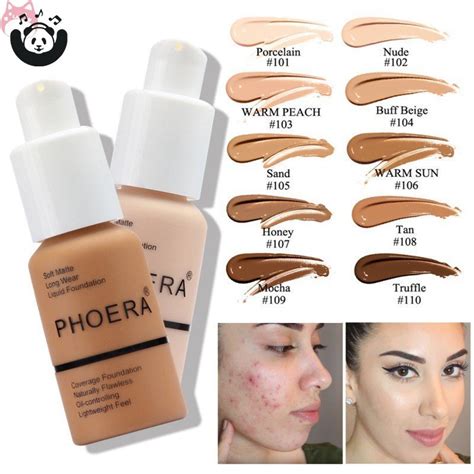 Julystar Face Foundation Base Makeup Matte Oil Control Concealer Full