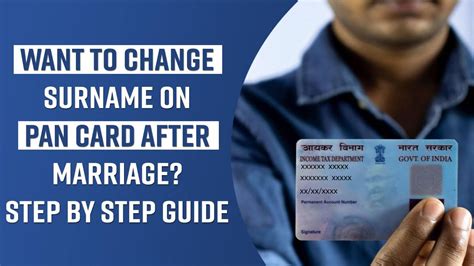 Update Name In Pan Card After Marriage Templates Sample Printables