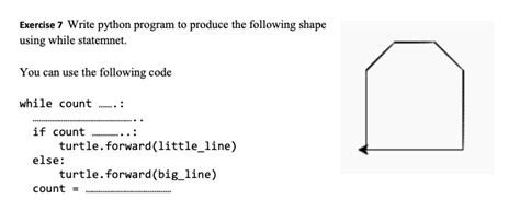 Solved Exercise 7 Write Python Program To Produce The Chegg Com