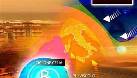 Previsioni Meteo Il Ciclone Celia Porta La Sabbia Dal Sahara Sull