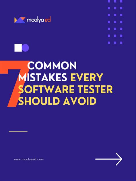7 Common Mistakes Every Software Tester Should Avoid Pdf Software Testing Technology