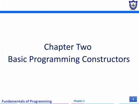Fundamentals Of Computer Programming In C Key Concepts Ppt