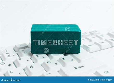 Hand Writing Sign Timesheet Word Written On Graphical Representation Of Period Time On Which