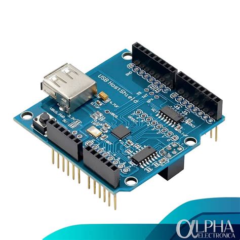 Shield USB 2 0 Para Arduino Electrónica Alpha Guatemala