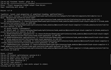 Lint Error Occurred With Typescript Eslintno Extra Semi · Issue 8953 · Sharepointsp Dev