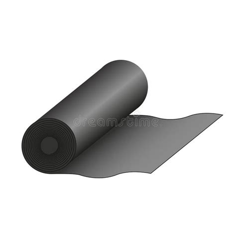 Vector Icon Of Roll Of Fabric Or Paper Roll Textile Roll Icon Of Vector Illustration For Web