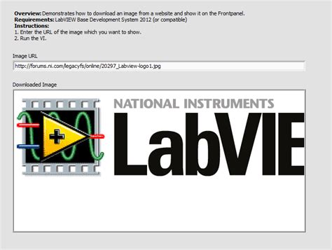 Download An Image From A Website And Show It On A Labview Frontpanel
