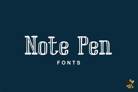 Note Pen Font
