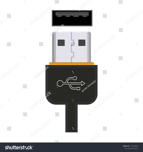 Usb Port Drawings Images Stock Photos Vectors Shutterstock