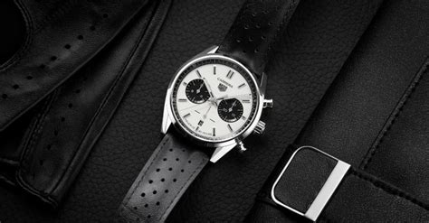 tag heuer reveals revamped panda dial carrera chronograph maxim