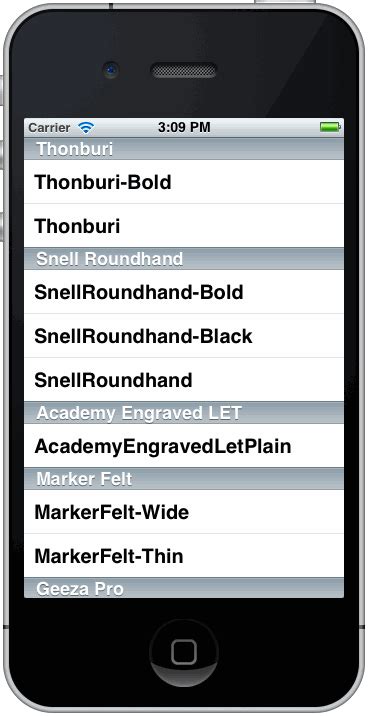 IPhone Programmierung Tutorial UITableViewController Mit Sections