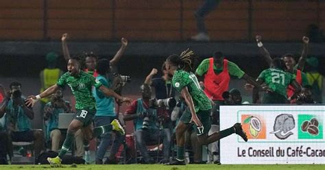 2023 Afcon Ademola Lookmans Brace Sends Nigeria Into Quarter Finals