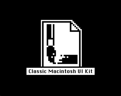 Classic Macintosh Ui Kit